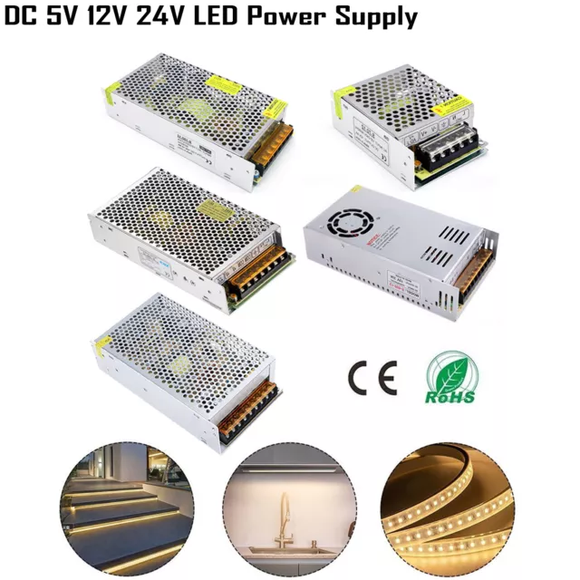 DC SCHALTNETZTEIL 1-60A 5V / 12V / 24V LED Trafo Netzteil Netzadapter ... DC SCHALTNETZTEIL 1-60A 5V / 12V / 24V LED Trafo Netzteil Netzadapter ...