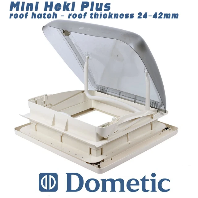 RV DOMETIC MINI HEKI Plus roof hatch lever skylight - caravan motorhome ...