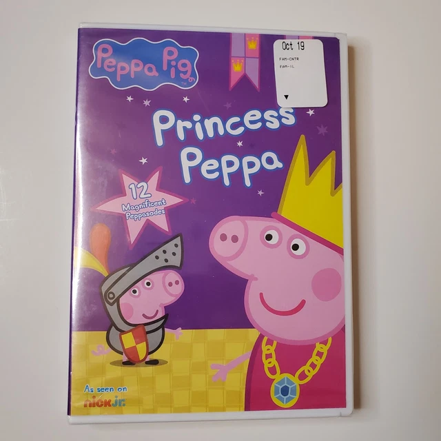 PEPPA PIG: PRINCESS Peppa [New DVD] Dolby, Widescreen NEW SEALED £6.32 ...