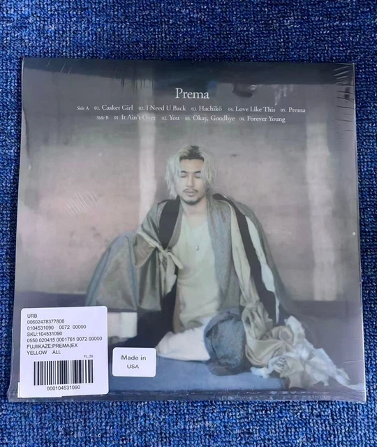 FUJII KAZE PREMA UO Exclusive LP Limited 1000 Yellow Vinyl Used $507.90 - PicClick CA