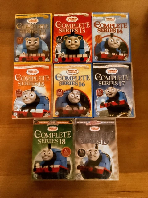 THOMAS AND FRIENDS - Classic Collection - Complete Series 12 - 19 DVD's ...