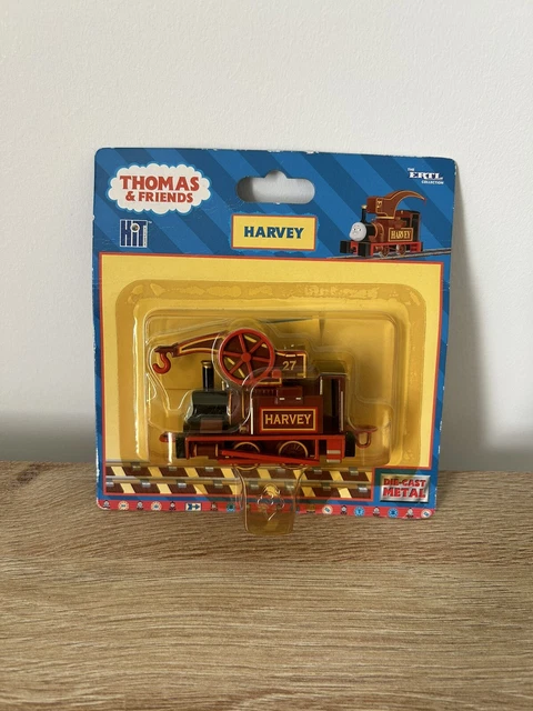 THOMAS THE TANK Engine & Friends ERTL HARVEY TRAIN DIECAST BRAND NEW ...