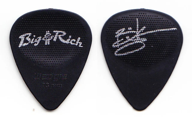 GRAND & RICHE Grand Kenny Signature Noir Wedgie Tour Guitare Pick EUR ...