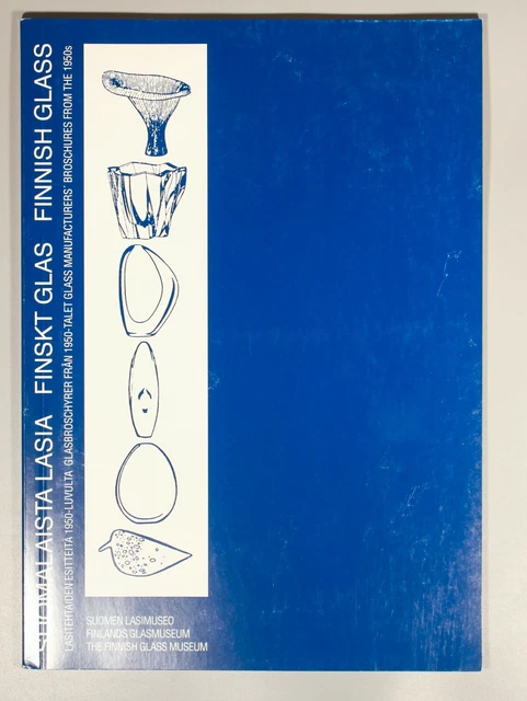 FINNISH GLASS CATALOGUES from 1950s Iittala Nuutajarvi Notsjo Rihimaki ...