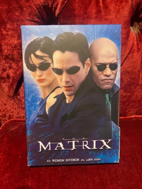 THE MATRIX VHS Style A5 Premium Notebook £7.50 - PicClick UK