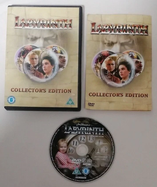 DVD - LABYRINTH Collector's Edition DVD PAL Cert U 2004 Jim Henson ...