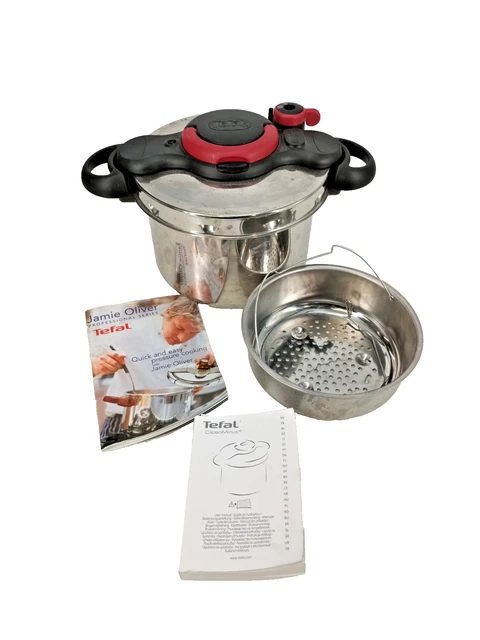TEFAL CLIPSO MINUT' 6L Pressure Cooker All Hobs Types Stainless Steel ...