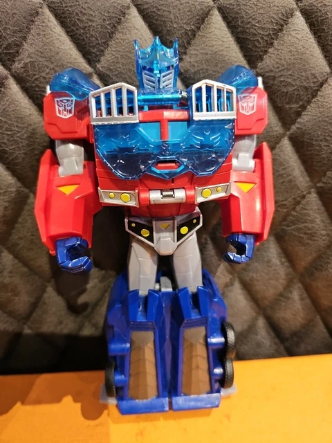 TRANSFORMERS OPTIMUS PRIME Bumblebee Cyberverse Adventures Emergon Blue ...