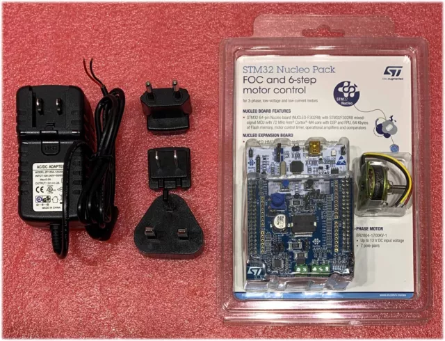P-NUCLEO-IHM002 - STM32 Nucleo Motor Control Pack FOC EUR 118,49 ... P-NUCLEO-IHM002 - STM32 Nucleo Motor Control Pack FOC EUR 118,49 ...