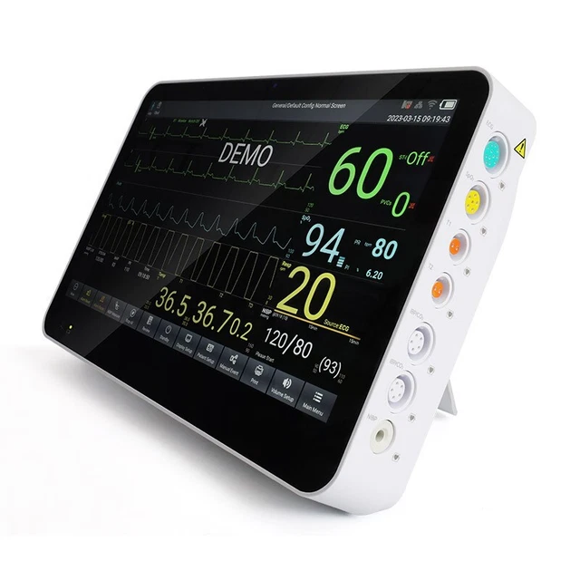 CONTEC CMS8500 VITAL Signs Patient Monitor 14" Touch Color LCD Multi ...