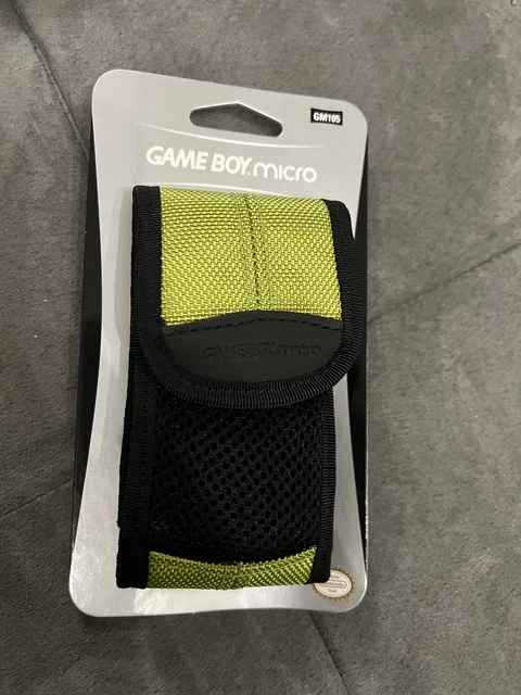 RDS INDUSTRIES SACOCHE officielle nintendo game boy micro GM105 verte ...