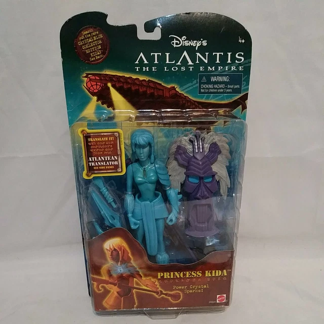 DISNEY'S ATLANTIS THE Lost Empire Princess Kida Power Crystal Sparks ...