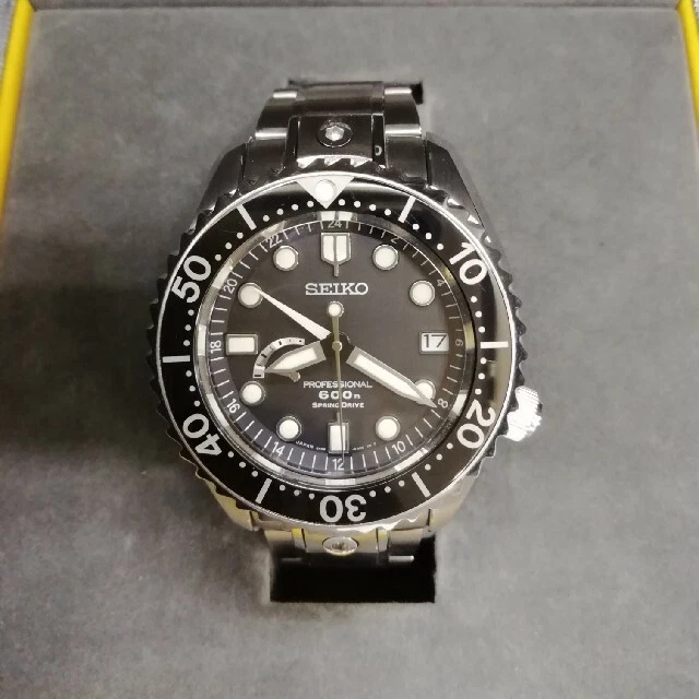 SEIKO PROSPEX MARINE Master SBDB001 Diver 40th Anniversary GMT Spring ...