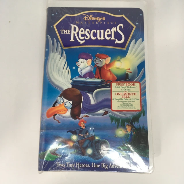 THE RESCUERS (WALT Disney Masterpiece Collection Special, VHS) BRAND ...