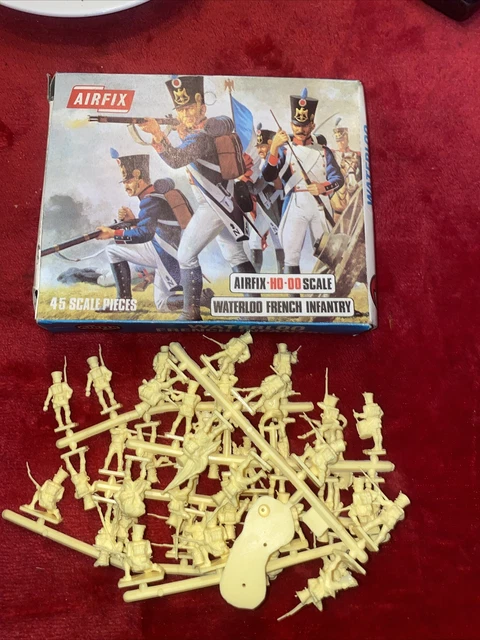 AIRFIX HO-OO SCALE WATERLOO French Infantry Napoleonic figures set ...