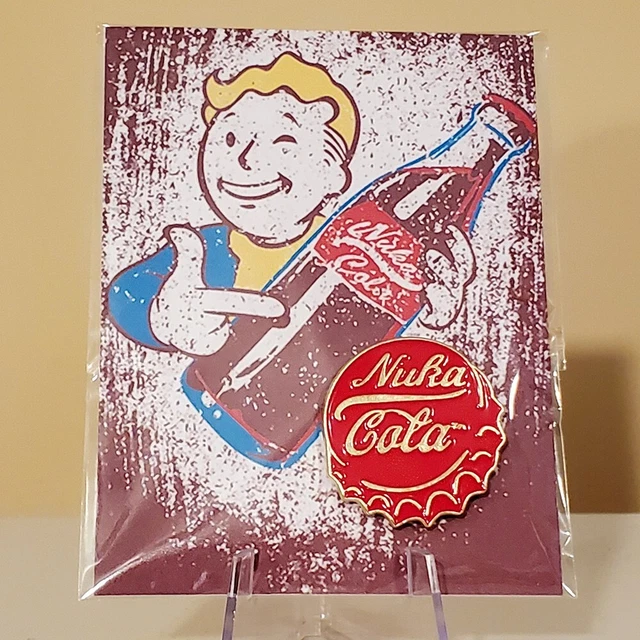 NUKA COLA BOTTLE cap enamel pin Fallout metal pin collectible PS Xbox ...