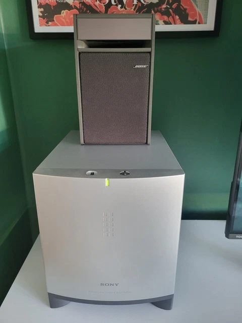 RARE SONY POWERED Active Subwoofer Bass Loudspeaker £84.00 - PicClick UK