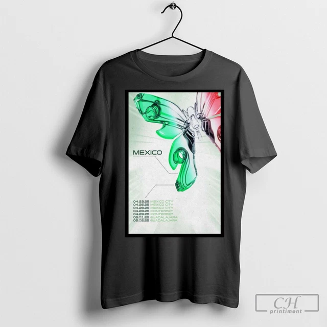 KATY PERRY THE Lifetimes Mexico 2025 Tour Poster Shirt S-5XL Multicolor ...