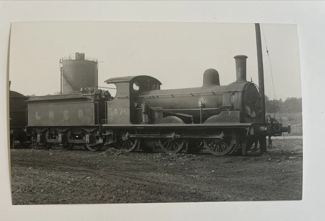 LNER RAILWAY LOCOMOTIVE Photograph - 5470 Ipswich Shed - D34 £3.50 ...