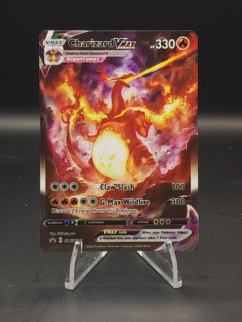 POKEMON CARD CHARIZARD VMax SWSH261 Ultra Premium Box Black Star Promo ...