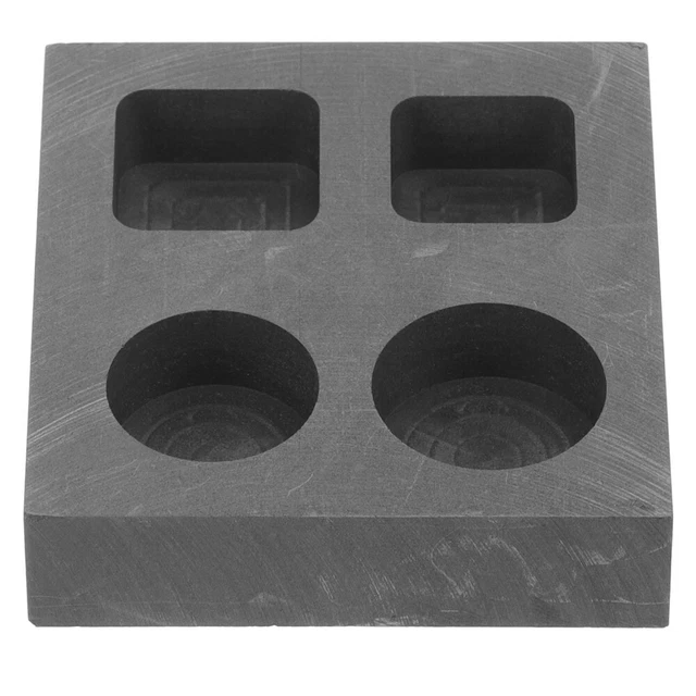 GRAPHITSTABFORM SILBERBARRENFORM GUSSFORMEN Aus Metall Porös EUR 13,79 ...