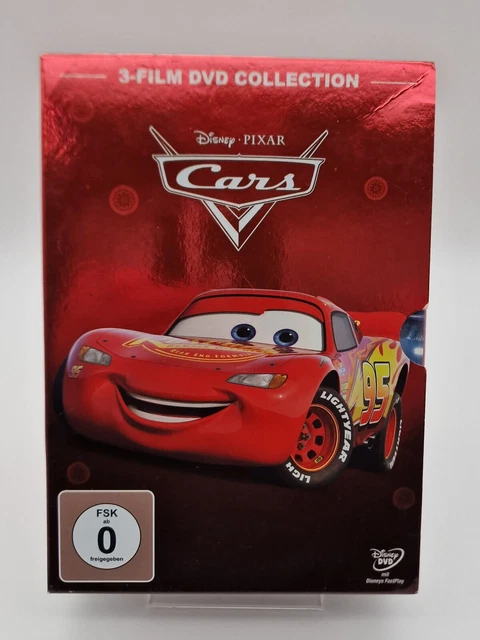 DISNEY PIXAR DVD Box Sammlung- Cars 1 + Cars 2 + Cars 3 - Collection ...