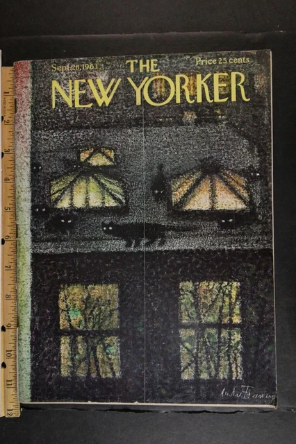 BLACK CATS 1963 The New Yorker Magazine (Cartoons~Satire)~ £2.43 ...