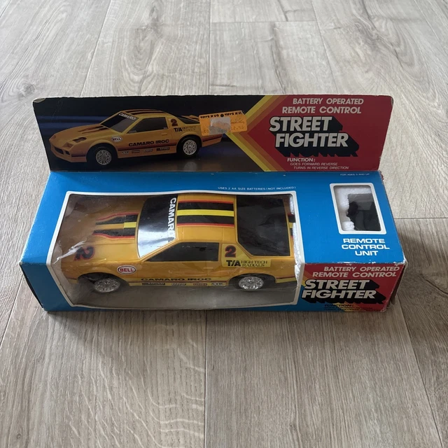 VINTAGE CHEVY CAMARO IROC Street Fighter Battery Operated Remote ...