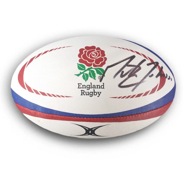 BALLON DE RUGBY Angleterre signé par Martin Johnson EUR 88,00 - PicClick FR