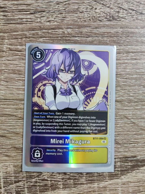 DIGIMON TCG MIREI Mikagura BT11-094 (NM) $25.00 - PicClick CA