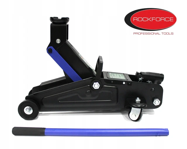 ROCKFORCE 135MM 2T Compact Car Lifting Hydraulic Roller 2 Ton £43.79 ...