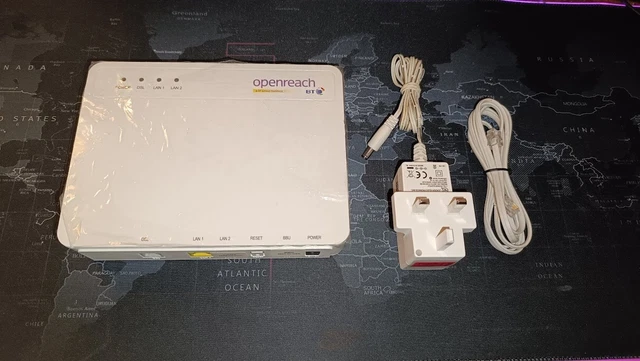 BT OPENREACH FIBRE Modem ECI Telecom Ltd NGA ECI-CPE-MODEMS TYPE 1B ...