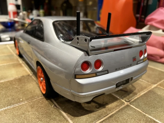 TAMIYA 58604 SKYLINE GTR R33 TT-02 1:10 brushless 2s crazy fast speed ...