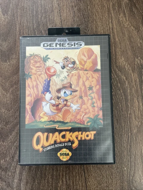 QUACKSHOT STARRING DONALD Duck Sega Genesis Mega Drive £42.32 - PicClick UK