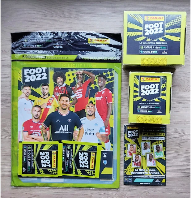 PANINI FOOT FRANCE 2022 Starter Pack + Box 100 P. + Box 50 P. + Set ...