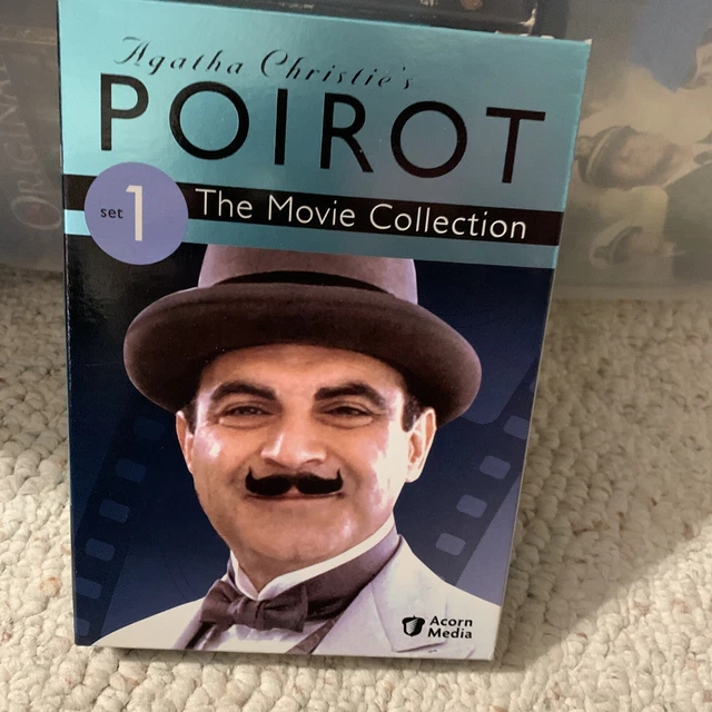 AGATHA CHRISTIE'S POIROT The Movie Collection Set 2 DVDs neu ungeöffnet ...