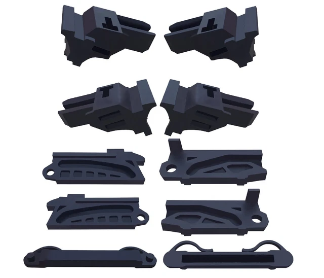 REPAIR KIT FOR Hood Guides and Sliders Fiat 500 Cabrio Fiat 500C 500 C ...
