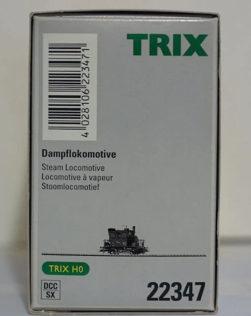 TRIX H0 22347 Dampflok Rh 98 30 OBB "Glaskasten" Gleichstrom DCC ...