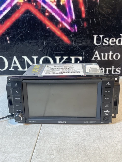 CHRYSLER DODGE JEEP Mygig Navigation Radio GPS DVD Sirius 30GB 430N Rhb ...
