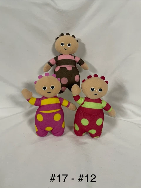 IN THE NIGHT Garden Tombliboos Plush waving (x2) Set 7” X3 Set plush ...