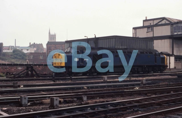 35MM RAILWAY SLIDE of Class 40 40012 @ Manchester Victoria - Copyright ...