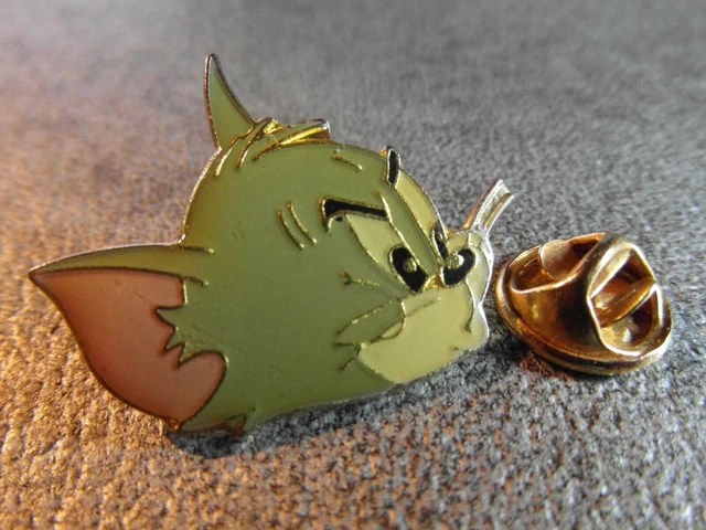 RARE TOM & Jerry Cartoons Comics Tex Avery Cat Mouse Pin Pins Vintage ...