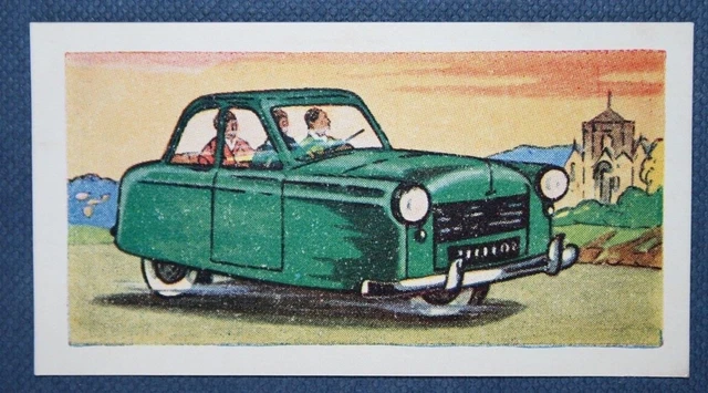 AC PETITE Three-Wheeler Micro Car Vintage 1959 Card HD24M £3.99 ...