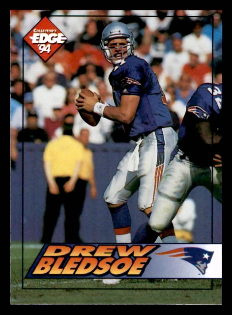 1994 COLLECTOR'S EDGE #127 Drew Bledsoe Patriots de la Nouvelle ...