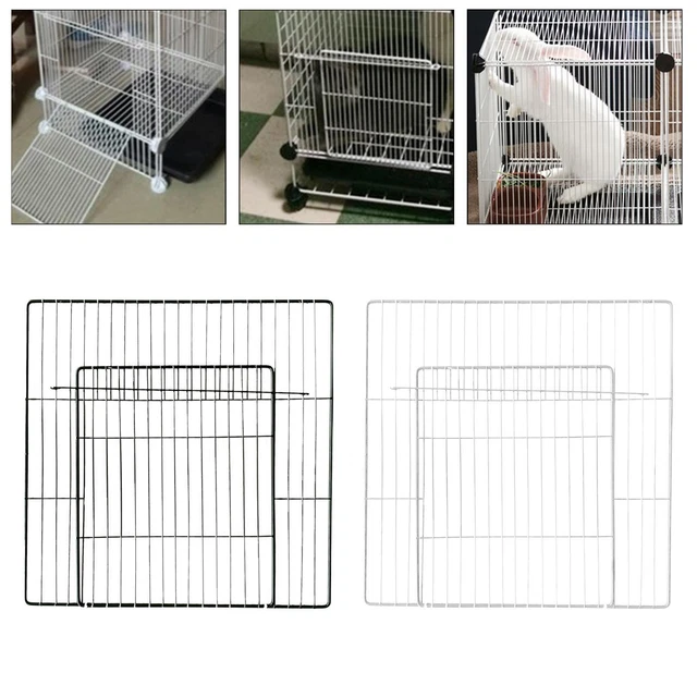 PORTABLE PET PLAYPEN Door DIY Cage Iron Metal Plate Accessoires Iron Wire EUR 18,79 - PicClick FR