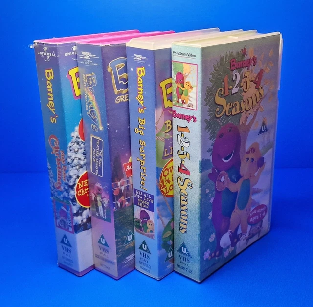 BARNEY VHS MOVIE bundle £14.55 - PicClick UK