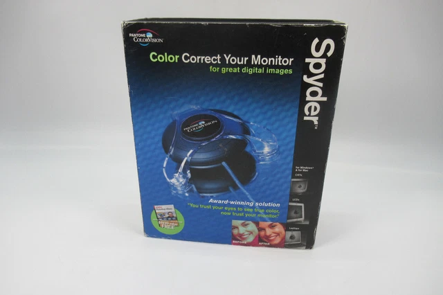 PANTONE COLORVISION SPYDER Windows/Monitor Macintosh Correzione colore ...