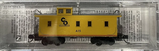 MICRO TRAINS N Scale 051 00 330 Wood Sheathed Caboose Chesapeake Ohio ...