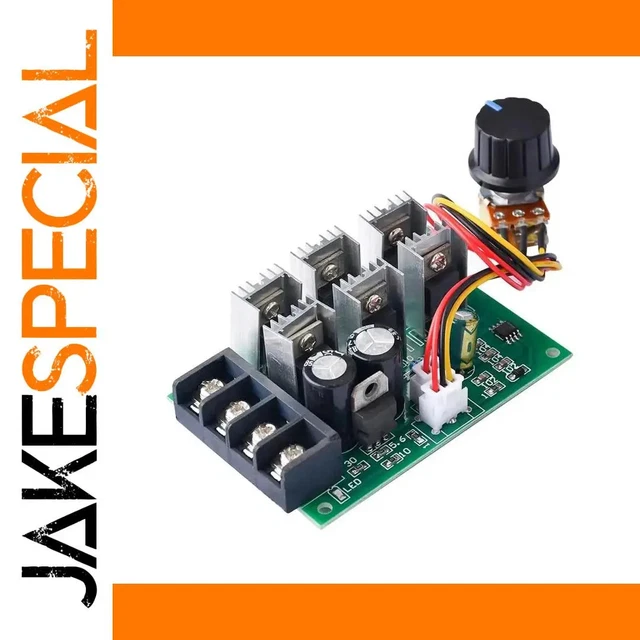 JAKESPECIAL – HIGH-POWER PWM DC Motor Speed Controller 9V-55V EUR 41,99 ...