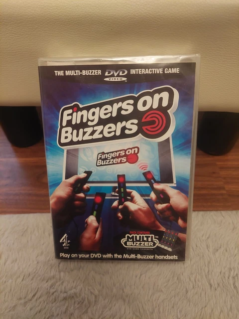 FINGERS ON BUZZERS DVD Interactive Game New and Sealed £10.77 - PicClick UK